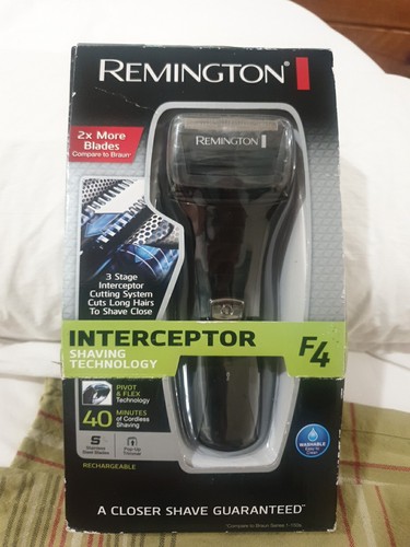 Remington F4 Foil Shaver with Pivot & Flex Technology, Black, F-4900 ...