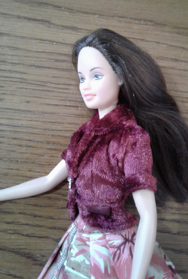 Barbie Palm Beach 2001 Teresa Brunette Hybrid on Teen Skipper Body TNT ...