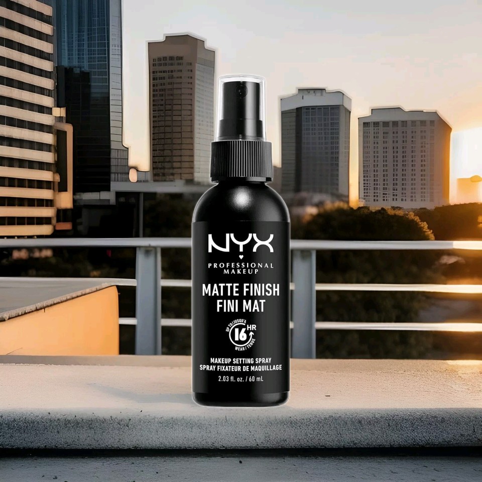 Nyx Matte Setting Spray For Makeup Long Lasting Shine Free Finish 2.03 ...