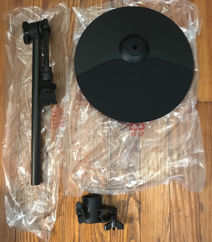 Alesis 10" Cymbal w/Choke NEW w/14" Arm, Cable & Clamp Nitro Drums ...