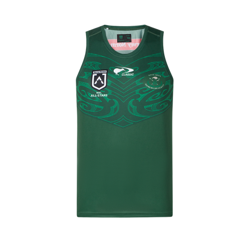Maori All Stars Training Singlet Sizes Medium & 5XL NRL Classic In ...