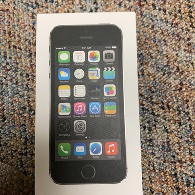 Apple iPhone 5s Box, White - Box Only w/ Tray & Original Instruction ...
