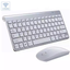 Mini Wireless Keyboard And Mouse Set Waterproof 2.4G For Mac Apple PC ...
