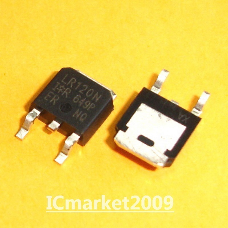 10 PCS IRLR120N TO-252 LR120N IRLR120NTRPBF N-Channel Power MOSFET ...