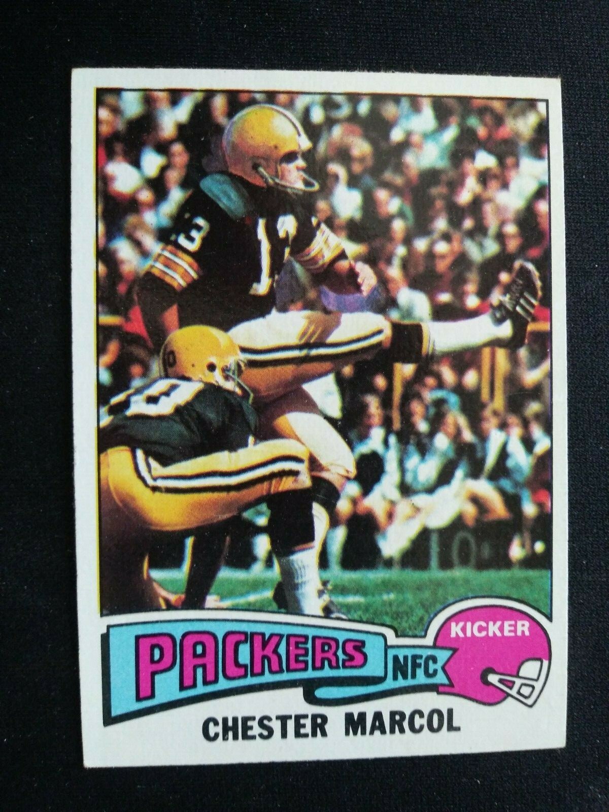 1975 Topps Football Card # 330 Chester Marcol - Green Bay Packers | eBay