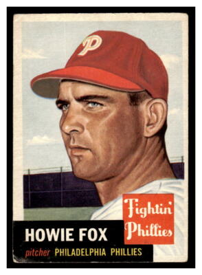 1953 Topps Baseball #22 Howie Fox 53TBB | eBay