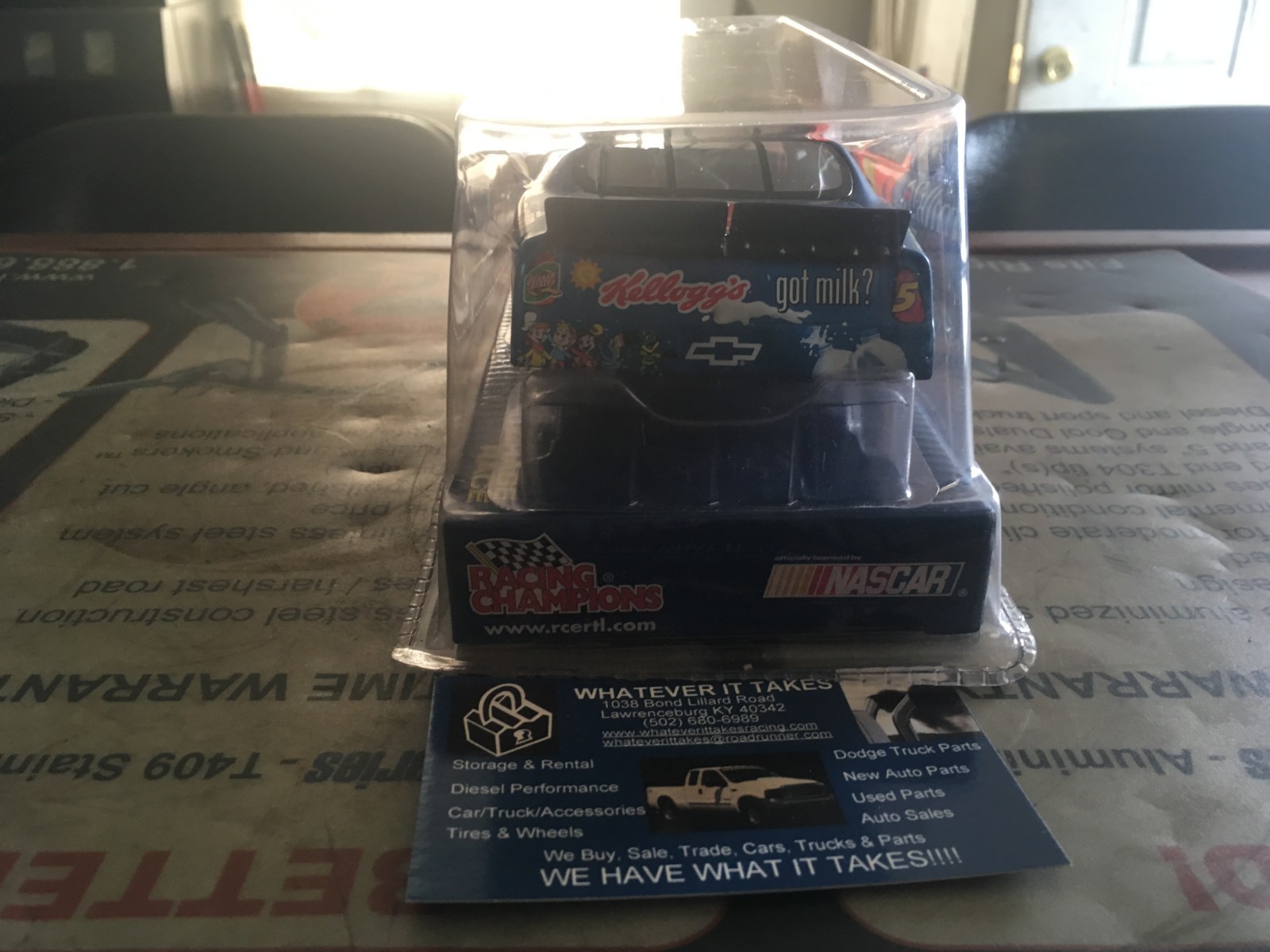 1/24 TERRY LABONTE #5 KELLOGG'S GOT MILK RACING CHAMPIONS 2004 MONTE ...