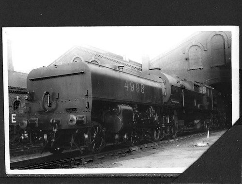 L.M.S.R. - BEYER-GARRATT 2-6-6-2T NO. 4998 - - VINTAGE PRINT - # L7537 ...