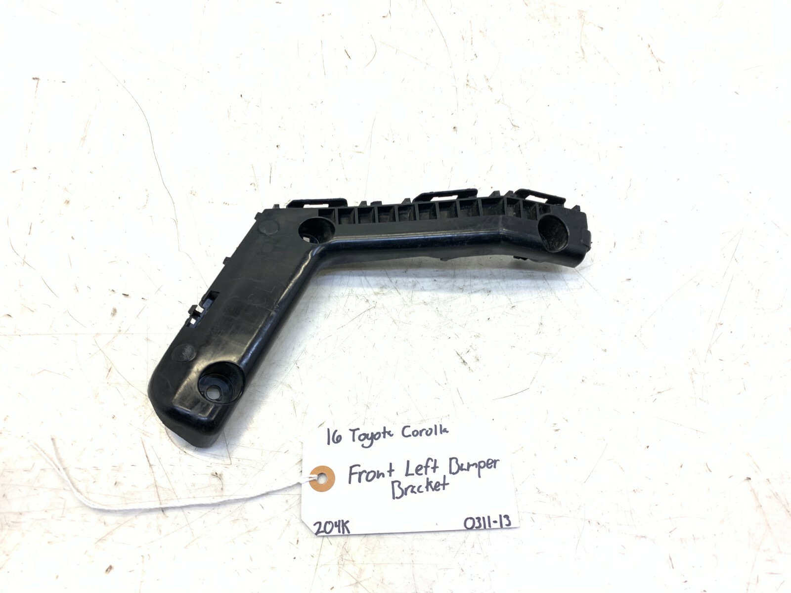 14 15 16 TOYOTA COROLLA FRONT LEFT SUPPORT BUMPER BRACKET OEM 52116 ...