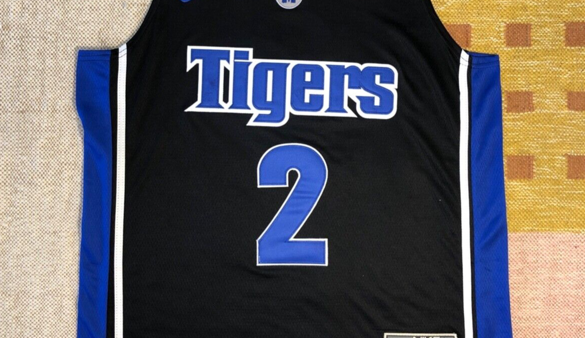 Jalen Duren Signed Autograph Memphis Tigers NCAA Jersey Pistons NBA USA ...