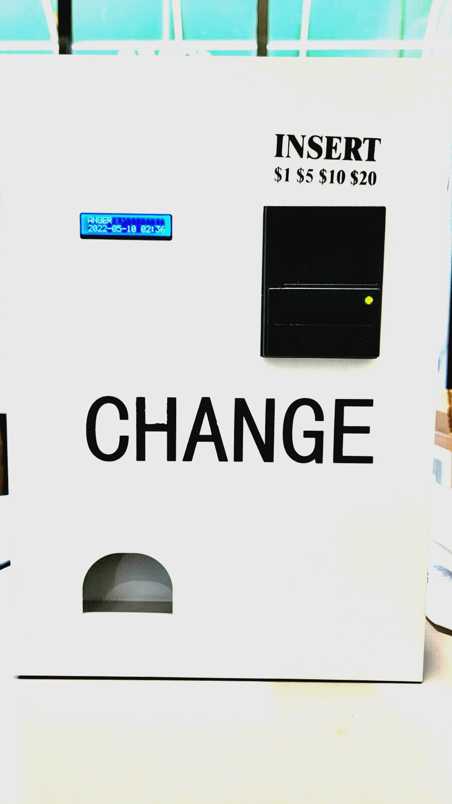 Dollar bill change machine TVC 1 Year Warranty $1 $5 $10 $20 bills | eBay