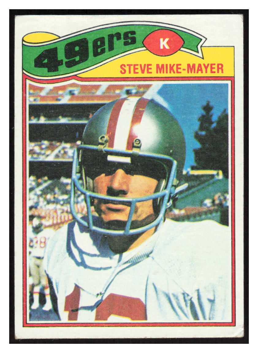 1977 Topps #474 Steve Mike-Mayer - San Francisco 49ers | eBay