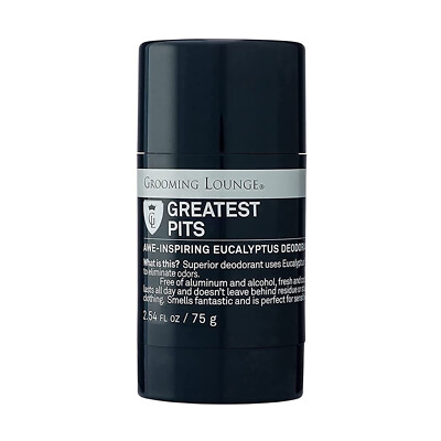 Grooming Lounge Greatest Pits Awe-Inspring Eucalyptus Deodorant 2.54 oz ...