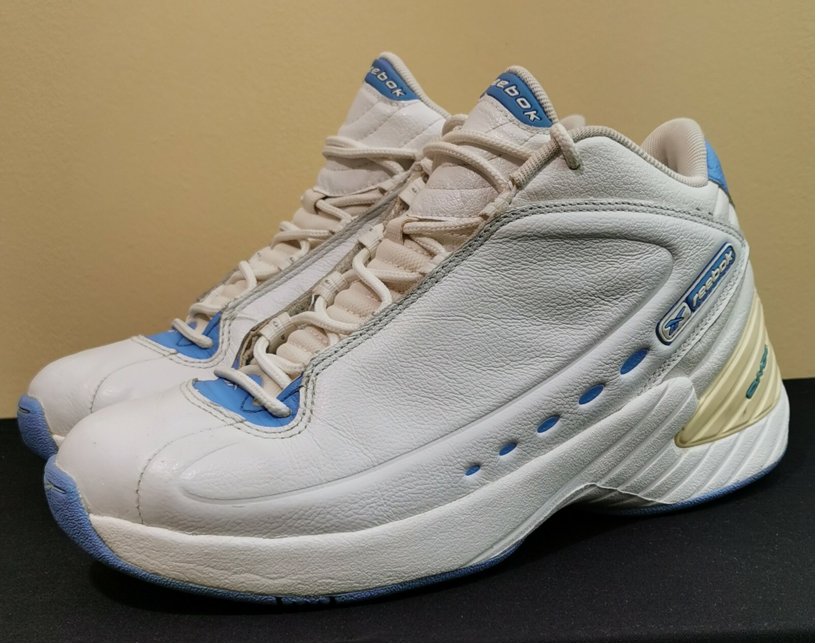 Reebok DMX RII white leather basketball, extremely rare, Size 8.5 US ...
