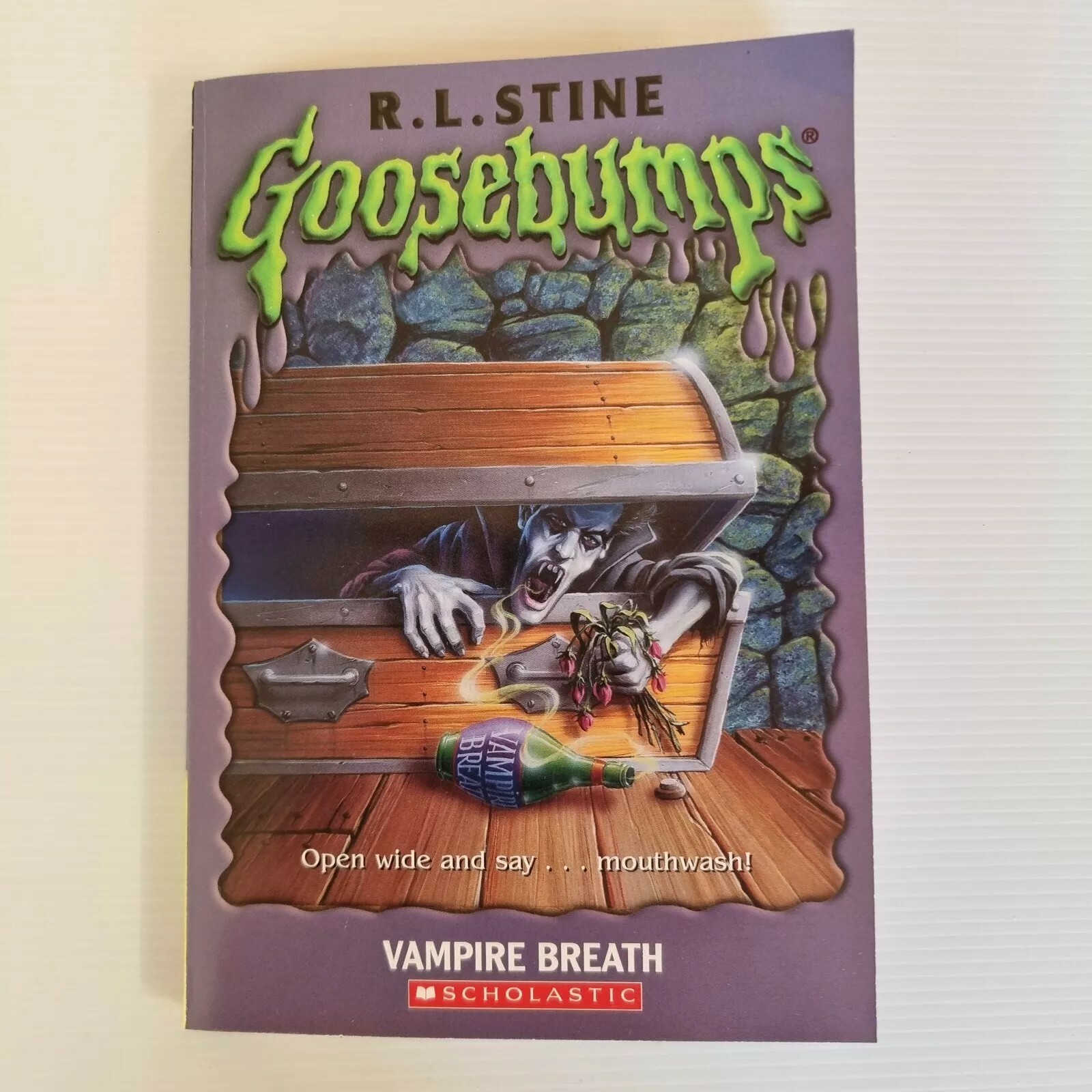 Goosebumps, #49 Vampire Breath R.L.Stine - 1st Edition | Vintage (1996 ...