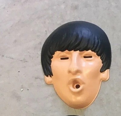 RARE Vintage BEATLES Mask Costume John Lennon Paul McCartney Ringo ...