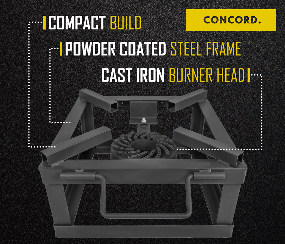 CONCORD THE WOK BLOCK 12" Single Propane Outdoor Burner | eBay