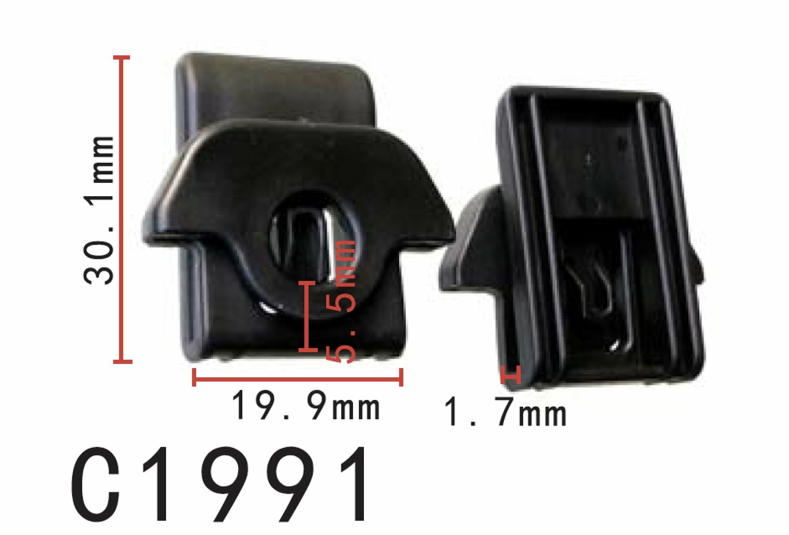 20pcs Fit Nissan 638489Y000 Fender-Fender Liner Clip #6 - Autobahn88 ...