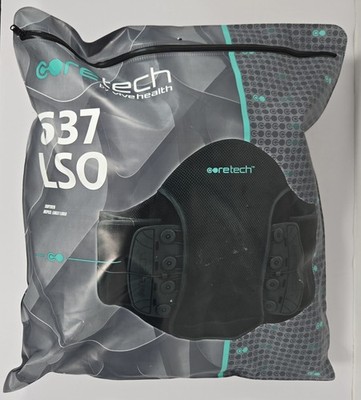 Coretech Back Support & Stabil Brace SUP2026BLK S-4XL 25"-68" Waist 637 ...