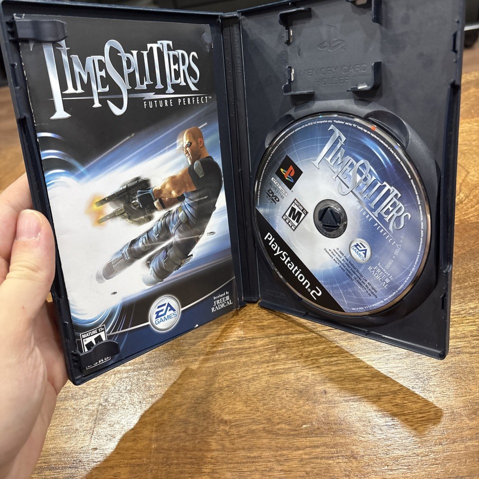 TimeSplitters Future Perfect PS2 Sony PlayStation 2, 2005 CIB Complete ...