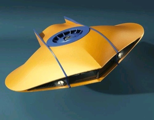 Voyage To The Bottom Of The Sea 1/32 scale Aerosub Flying Sub Custom 3d ...