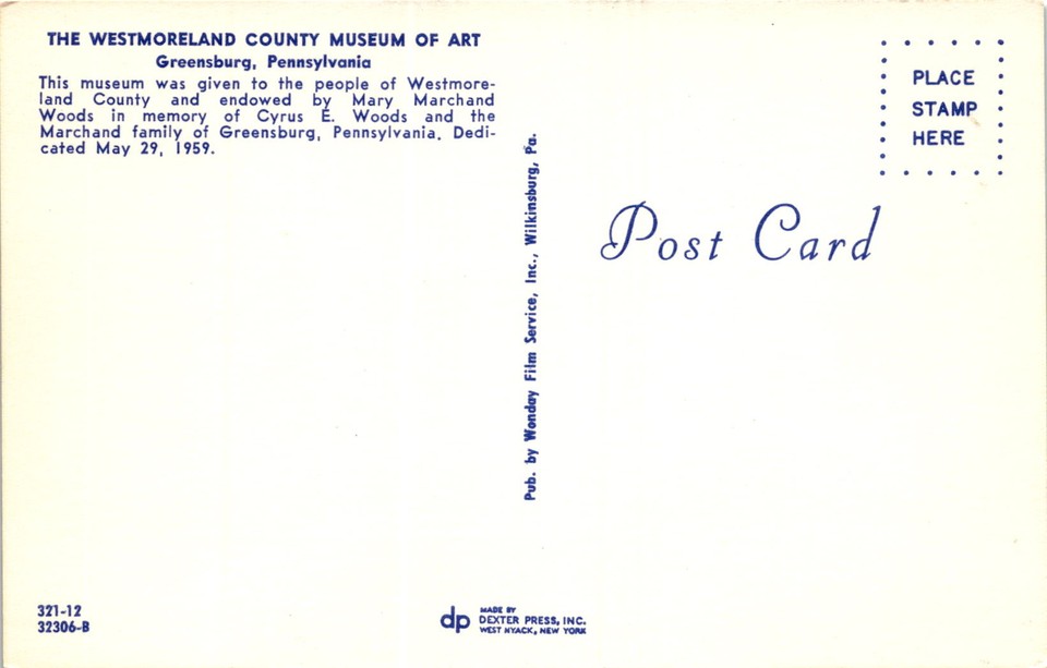 Westmoreland County Museum of Art Greensburg Pennsylvania Mary Marchand ...