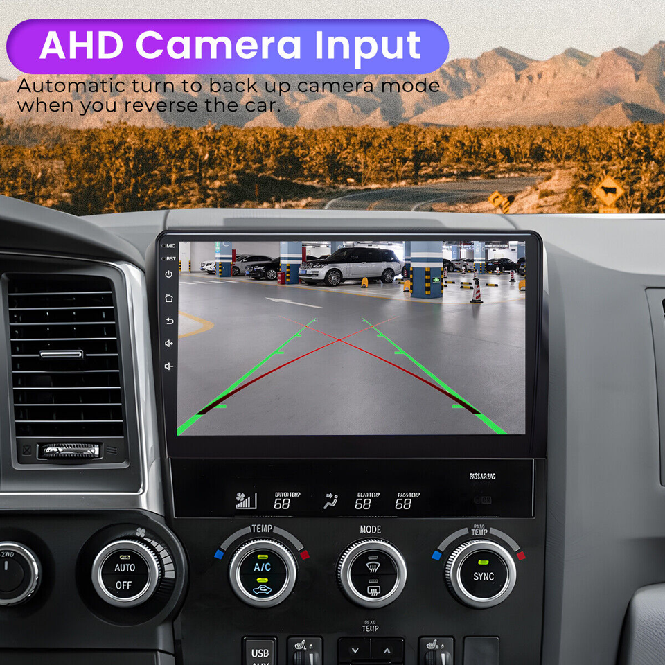 Car Radio Stereo Android WiFi GPS For Toyota Tundra 2007-2013 Sequoia ...