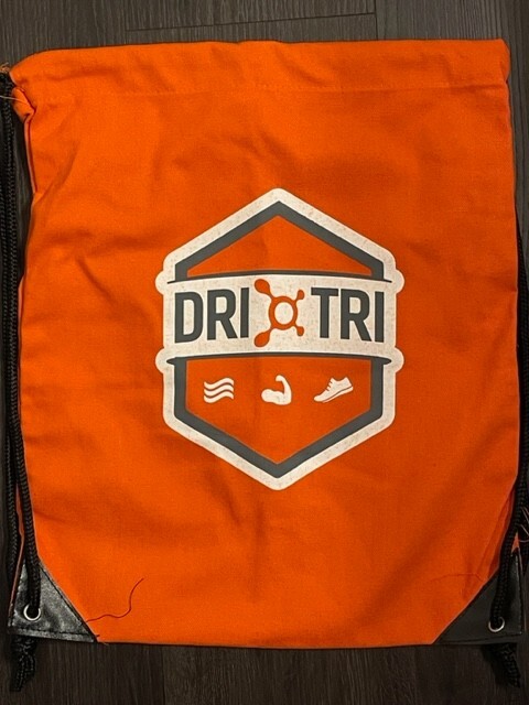 ORANGE THEORY FITNESS OTF Dri Tri Cinch Sack & Lanyard LOT OF 2 Gym Bag ...