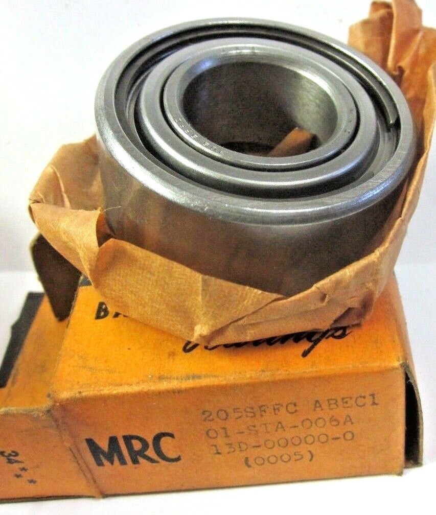 MRC 205-SFFC USA 1 Shielded Cartridge Bearing: Bore 25mm, OD 52mm ...