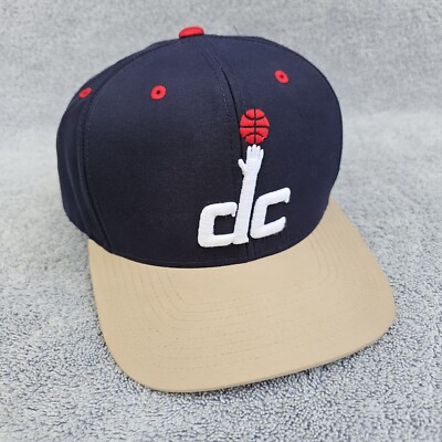 Washington Wizards Hat Mitchell & Ness Throwback Cap OSFM Adjustable ...