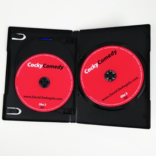 COCKY COMEDY For SUCCESS WITH WOMEN 3 DVD David Deangelo Seduction ...