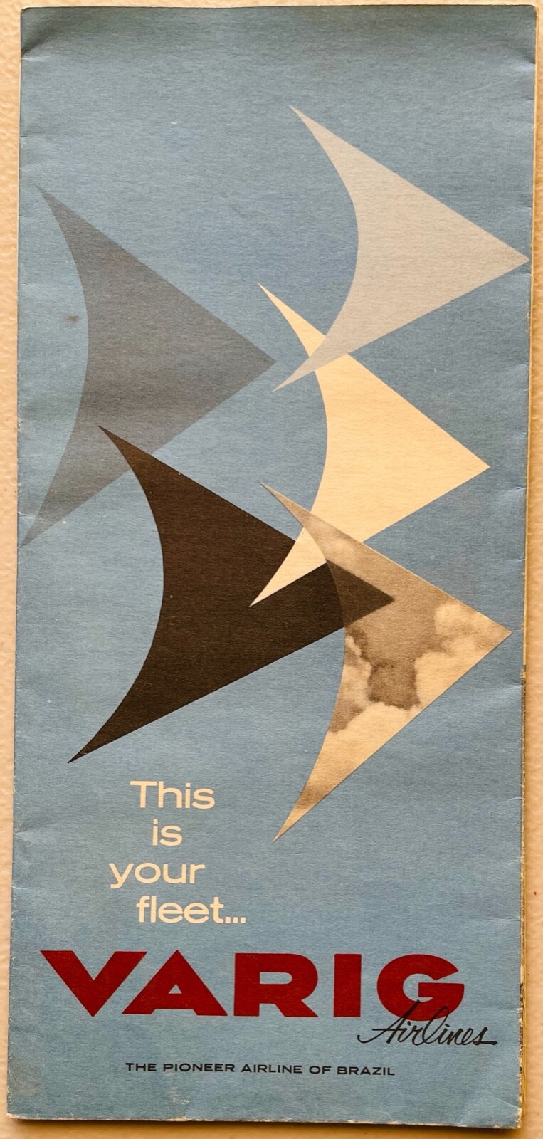 Varig Airlines Brochure - Fleet Reference - Caravelle - Great Photos ...