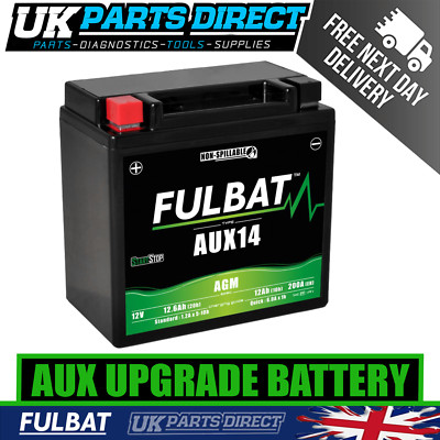AGM AUXILIARY BATTERY for Mercedes C Class (W204) (07-14) - A2115410001 ...