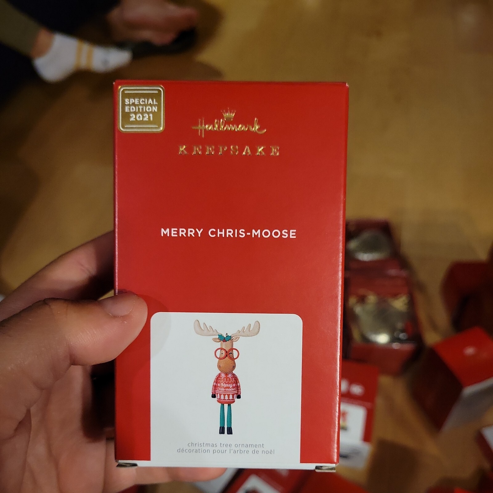 2021 Hallmark Keepsake Merry Chris-Moose Special Edition Ornament ~New ...