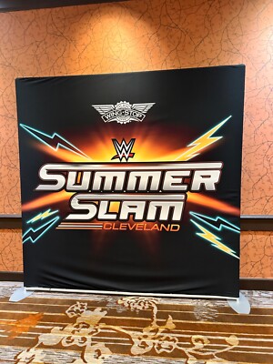 WWE Summerslam backdrop | eBay