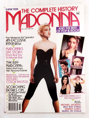 Madonna Cover Super Teen Magazine The Complete History (February, 1993 ...