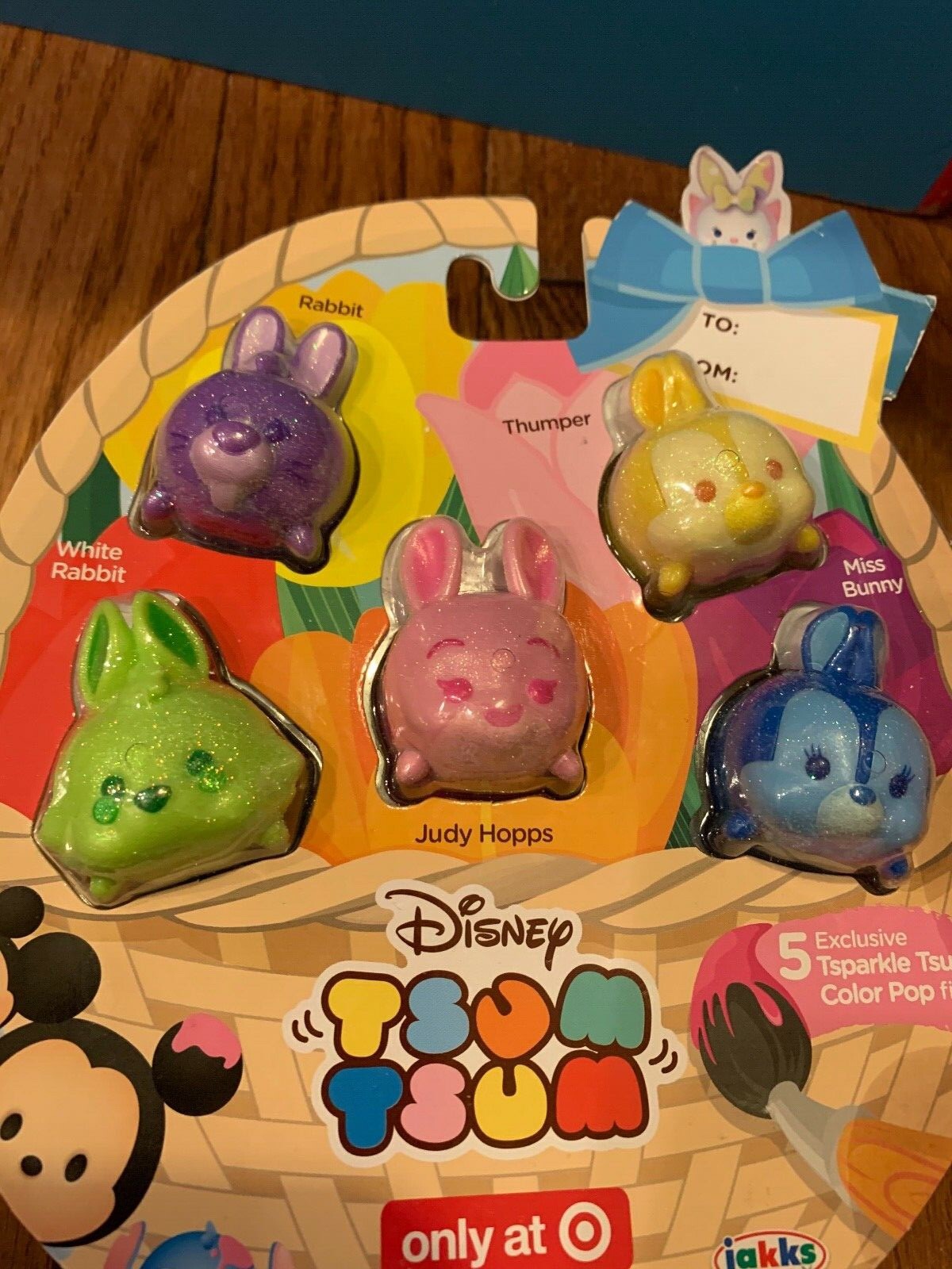 Disney Tsum Tsum 5 Target Tsparkle Tsurprise Color Pop Figures Easter ...