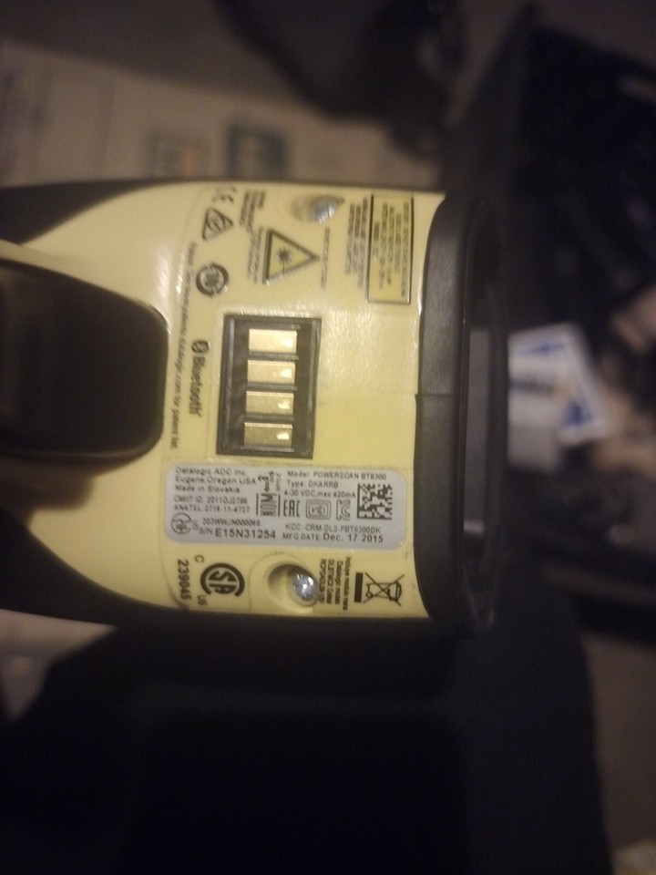 Datalogic M8300 PowerScan Handheld Laser Barcode Scanner | eBay