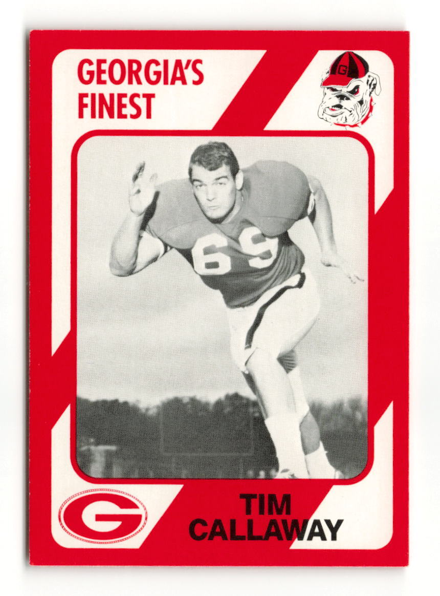 TIM CALLAWAY GEORGIA BULLDOGS 1989 #151 | eBay
