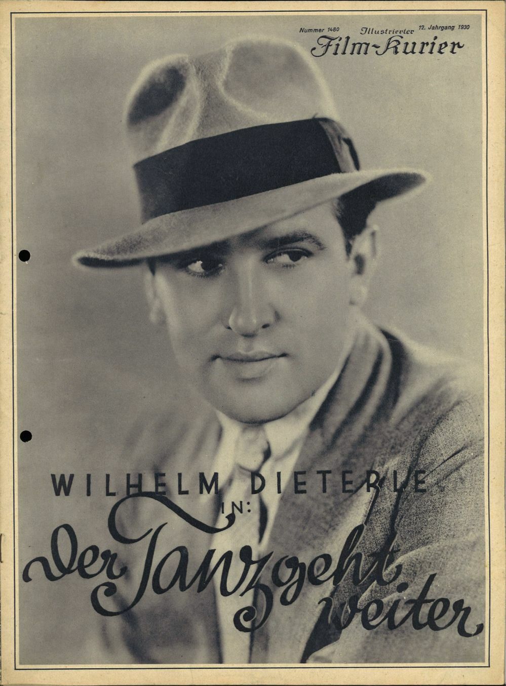 BFK 1480 | DER TANZ GEHT WEITER | Wilhelm Dieterle, Lissi Arna, Anton ...