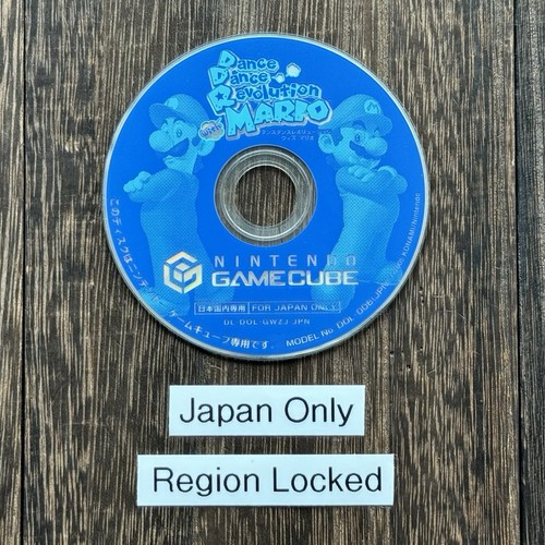 *JAPAN REGION-LOCKED* Nintendo GameCube Dance Dance Revolution Mario ...