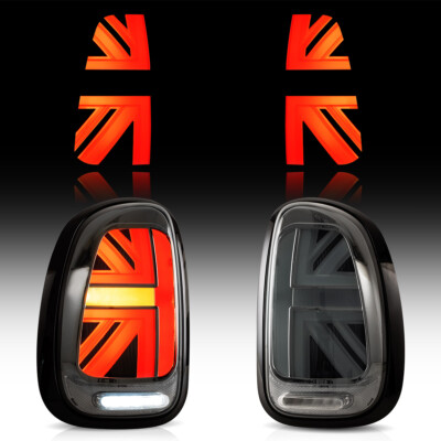 Union Jack Rear LED Tail Light Pair Set For 2010-2016 Mini Cooper ...