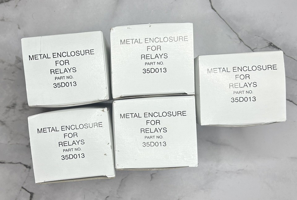 lot of(5) Metal Enclosure for Relays part no. 35D013 | eBay