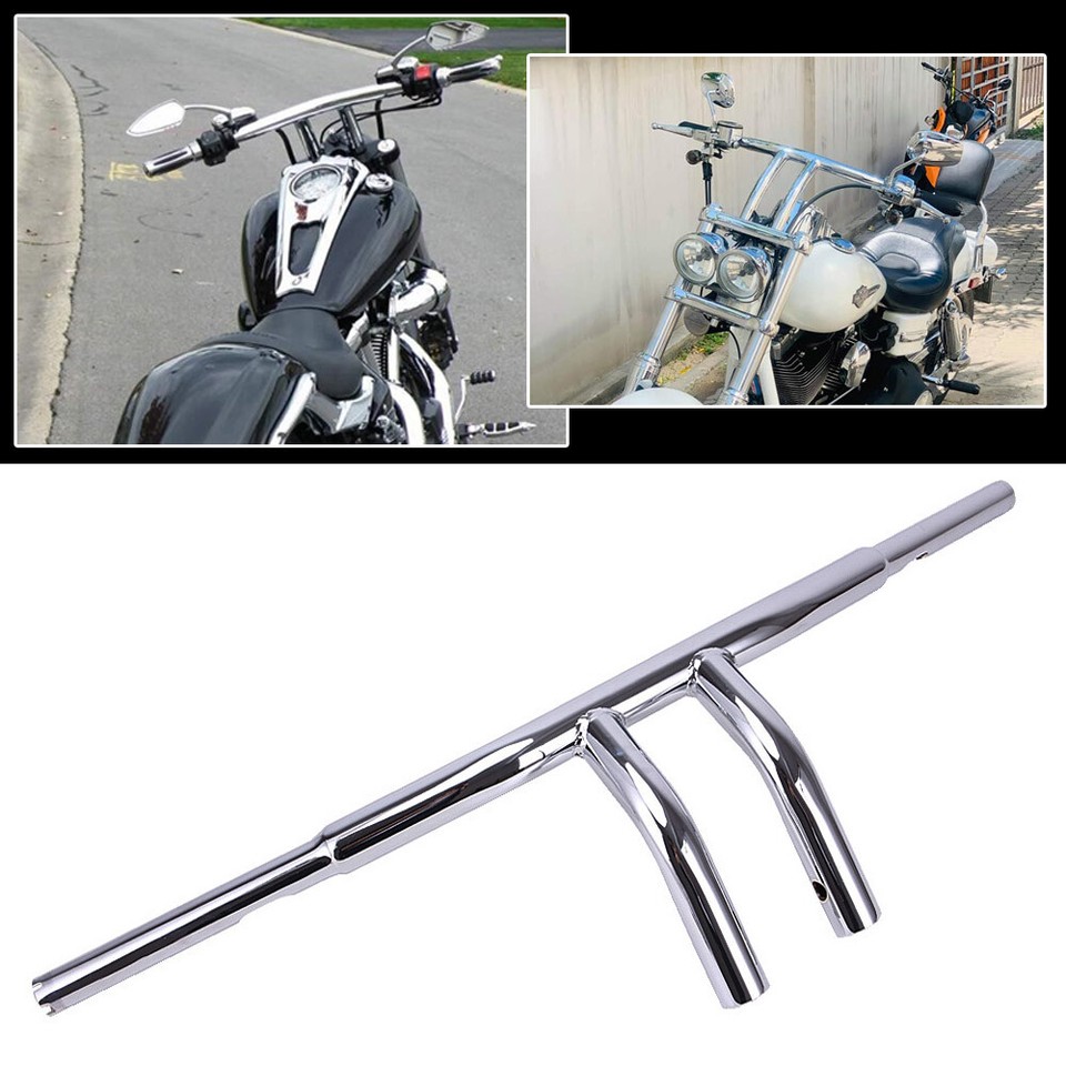 CUSTOM 1-1/4" FAT 8" RISE T-BARS HANDLEBARS DRAG FOR HARLEY 883 XL ...