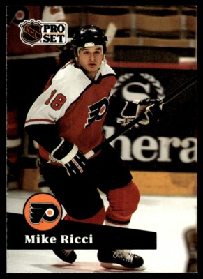 1991-92 Pro Set #170 Mike Ricci Philadelphia Flyers | eBay