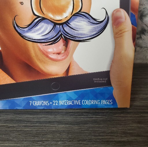 Crayola Virtual Coloring Book Funny Faces Crazy Costumes With App ...