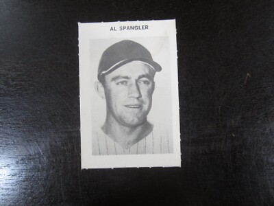 1969 Milton Bradley Al Spangler Card (B60) | eBay