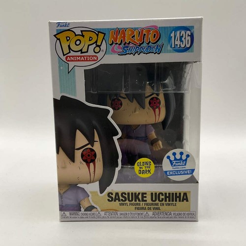 Sasuke Uchiha Funko Pop! Naruto Shippuden #1436 GITD Funko Exclusive | eBay