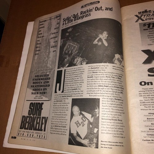 Bam Magazine 20th Year #479 1996 Bammies Sadcore-Iggy Pop-Russ Meyer ...