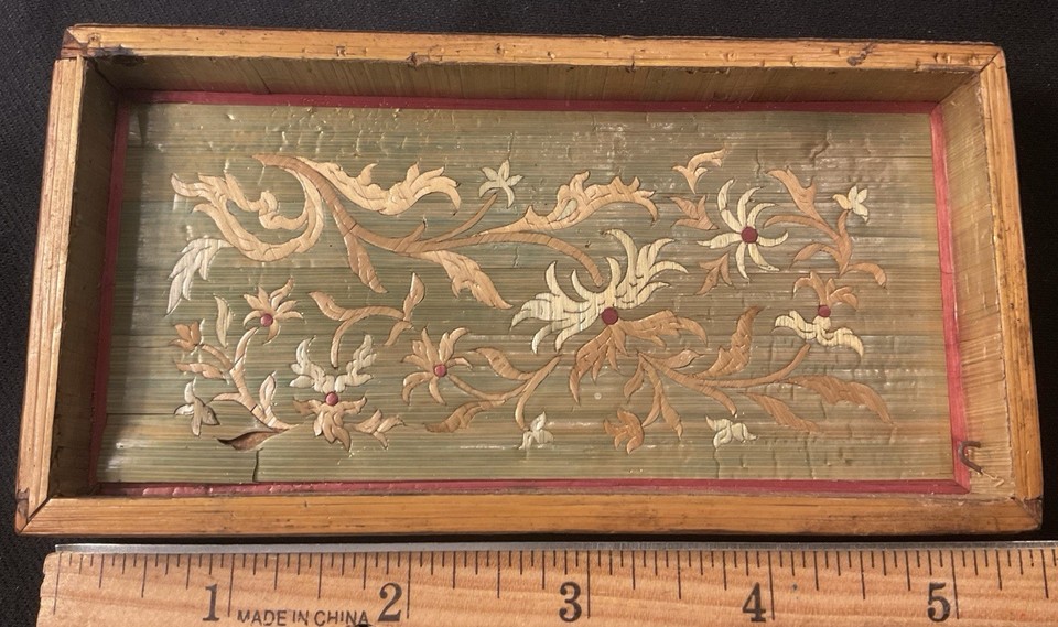 Antique Chinese Bone and Bamboo Gaming/Dice/Dominos Set Late 19th/early ...